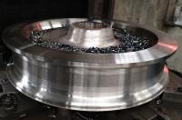 China Cast Iron Crane Trolley Wheels 300-2300mm Diameter For Railway Cart Applied Mining for sale