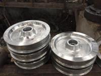 China Cast Iron Crane Trolley Wheels 300-2300mm Diameter For Railway Cart Applied Mining for sale