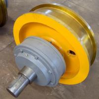 China Cast Steel Locomotive Wheels 600mm 762mm 900mm Gauge High Tensile Strength for sale