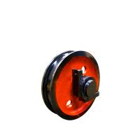 China Wheel Set Crane Spare Parts , Construction Machinery Bridge Crane Wheels for sale