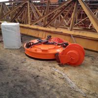 China Customized Crane Round Magnetic Chuck For Lifting Steel Metal Scrap for sale
