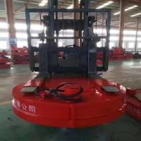 China Excavator Magnet Lifting Electromagnet Permanent Magnetic 2 Tons 900mm Diameter for sale