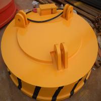 China Excavator Magnet Lifting Electromagnet Permanent Magnetic 2 Tons 900mm Diameter for sale