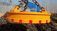 China Bar Pipe Handling Scrap Lifting Magnet Convenient Installation For Bridge Crane for sale