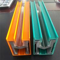 China Crane Power Supply Bus Bar Systems PVC Housing 3P Center Joiner 4 Pole Clamps for sale
