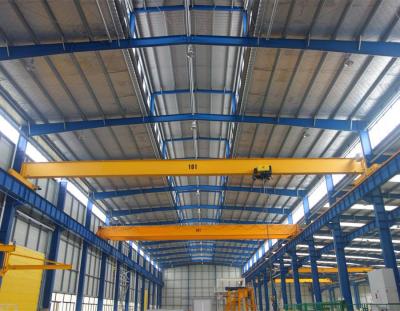 China Electric Driven Single Girder Overhead Crane 3 Ton Indoor Lifting Equipment for sale