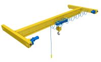 China 5 Ton Single Beam Bridge Crane Radio Remote Control Oem / Odm Available for sale