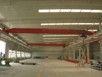 China Low Noise Single Girder Underslung Crane 5 Ton For Manufacturing Plant for sale