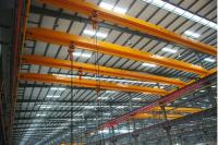 China Motorized Box type Single Beam Overhead Crane 2 Ton With Electric Chain Hoist for sale