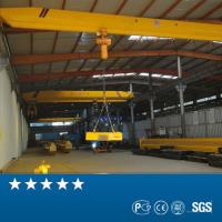 China Yellow Single Girder Overhead Crane , Electric Single Beam Crane Smooth Running for sale