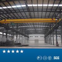 China Single Girder Overhead Travelling Crane , 6T 8T 12T Indoor Overhead Crane for sale