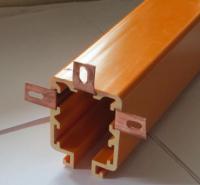 China HXTS Type Multipolar Crane Busbar System , Enclosed Crane Six Four Three Phase Busbar for sale