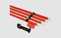 China Safe Busbar Tracking System Single Pole Insulated Conductor Long Service Life for sale