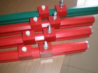 China Safe Busbar Tracking System Single Pole Insulated Conductor Long Service Life for sale