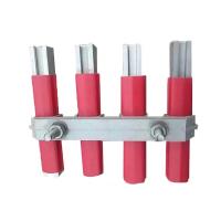 China Enclosed Conductor Crane Busbar System , 3 4 6 P PVC Housing Copper Buss Bars for sale