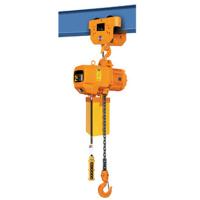 China Bridge Cranes Electric Chain Hoist 2 Ton Light Aluminum Alloy Steel With Plain Trolley for sale