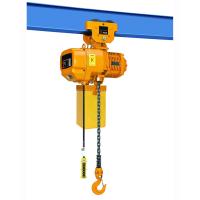 China Bridge Cranes Electric Chain Hoist 2 Ton Light Aluminum Alloy Steel With Plain Trolley for sale