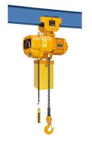 China Bridge Cranes Electric Chain Hoist 2 Ton Light Aluminum Alloy Steel With Plain Trolley for sale