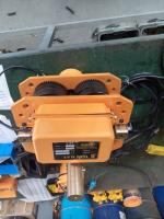 China Indoor 3T 5T 10T Electric Chain Hoist With Electric Trolley High Efficient Energy Saving for sale