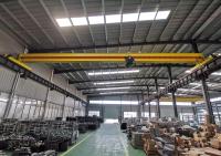 China Span 6.4m Overhead Travelling Crane , 2 Ton Safe Single Beam Bridge Crane for sale
