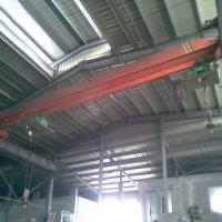 China Handling Equipment Single Girder Overhead Crane Low Maintenance Long Working Life for sale