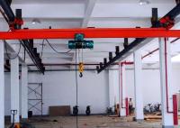 China Low Power Consumption Single Girder Overhead Crane , Warehouse Overhead Crane for sale