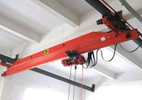 China Low Power Consumption Single Girder Overhead Crane , Warehouse Overhead Crane for sale