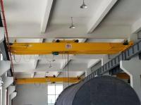 China Indoor 10T Double Girder Bridge Crane Electric Hoist Trolley Energy Saving for sale