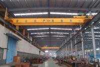 China Indoor 10T Double Girder Bridge Crane Electric Hoist Trolley Energy Saving for sale