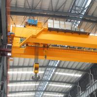 China Customized Double Beam Bridge Crane 20 Ton With Overload Protection Device for sale