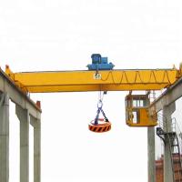 China Box Type Steel Overhead Travelling Crane , Double Beam Bridge Crane 20 Ton for sale