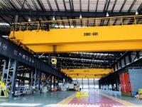 China Double Beam Heavy Duty Overhead Crane 5T - 500T Europe Style FEM DIN Standard for sale