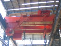 China Industrial Electric Double Hoist Overhead Crane Box Type Steel Support Customization for sale