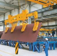 China Revolving Electromagnet Double Girder Bridge Crane With  Slewing Carrier Beam for sale