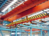 China Smooth Operation Electromagnetic Overhead Crane Lifting Heavy Objects for sale