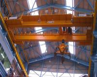 China Industrial Double Girder Overhead Crane 50 Ton Stable Running Long Service Life for sale