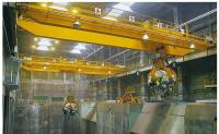 China Hydraulic Grapple Grab Overhead Crane Double Girder 3 Phase 380V 50Hz for sale