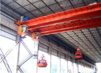 China Double Girder Overhead Travelling Crane , Driver Room 25 Ton Electric Bridge Crane for sale