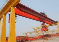 China Double Girder Overhead Travelling Crane , Driver Room 25 Ton Electric Bridge Crane for sale