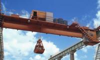 China Industrial Double Girder Overhead Crane 50 Ton Stable Running Long Service Life for sale
