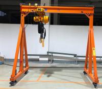 China Single Beam Small Gantry Crane 1T 2T Load Capacity Quick Easy Assembly for sale