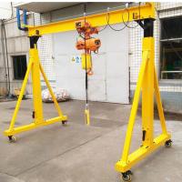 China Small Portable Gantry Crane 3000kg Span 3m With 3 Meters Lifting Height for sale