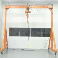 China Small Portable Gantry Crane 3000kg Span 3m With 3 Meters Lifting Height for sale