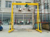 China Single Beam Small Gantry Crane 1T 2T Load Capacity Quick Easy Assembly for sale
