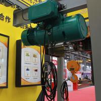 China 3m 220V 380V Electric Wire Rope Hoist , 1.5 Ton 2 Ton Wire Rope Hoist for sale