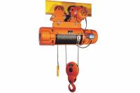 China 3m 220V 380V Electric Wire Rope Hoist , 1.5 Ton 2 Ton Wire Rope Hoist for sale