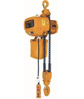 China IP54 Fixed Type Electric Chain Hoist , High Strength Motorized Chain Hoist for sale