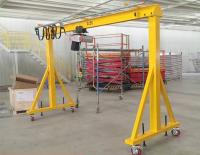 China 1 Ton Portable Gantry Crane Span 2-12m Compact Structure Long Service Life for sale
