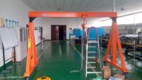 China Light Weight Portable Lifting Gantry Crane 0.5 Ton With CE Certification for sale
