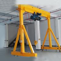 China Portable Wheeled Gantry Crane With Driving Motor 8m Max Lifting Height for sale